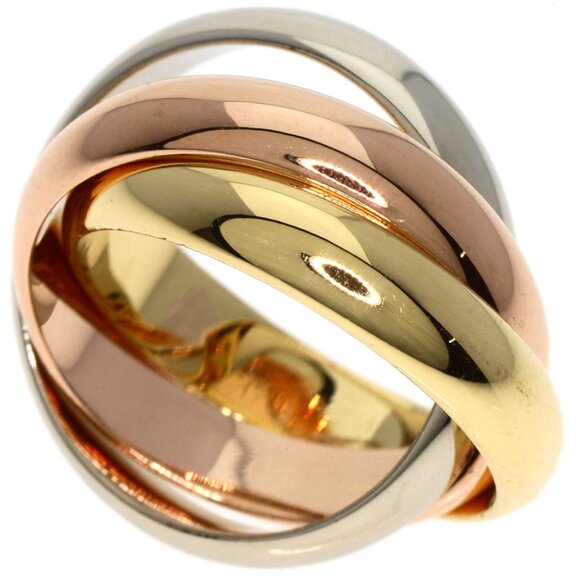 Cartier | Jewelry | Cartier Pink Trinity Ring 47 | Poshmark